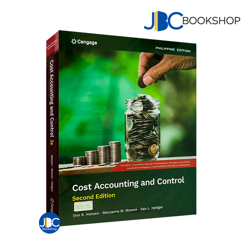 Cost Accounting and Control 2nd Edition by Don Hansen, Mowen, & Heitger ...