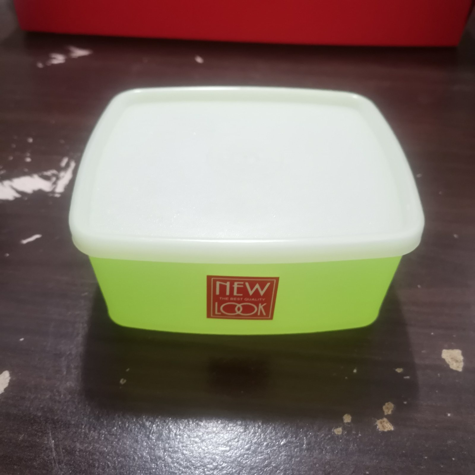 New Look SQUARE LUNCH BOX / food keeper / food storage box 735 | Shopee ...
