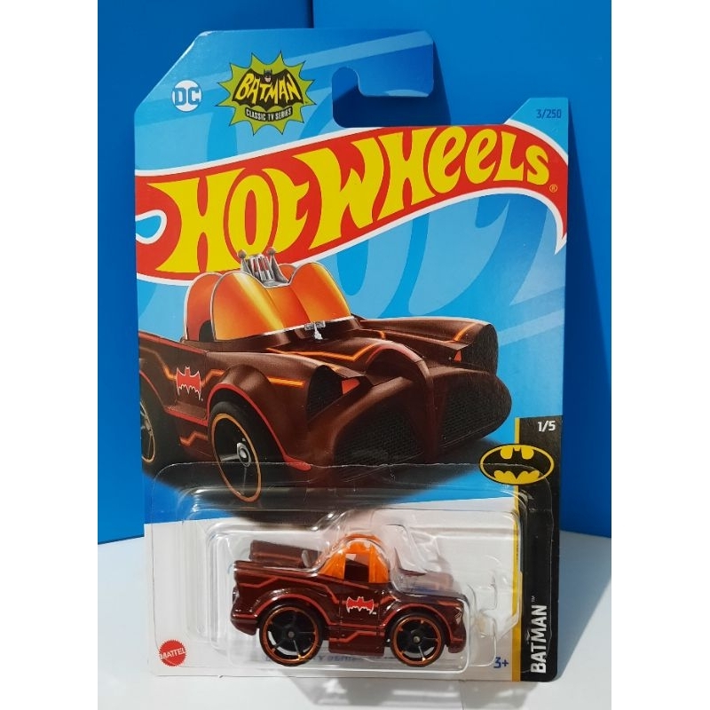 Hot Wheels 2023 Classic TV Series Batmobile 3/250 Batman 1/5 Burgundy ...