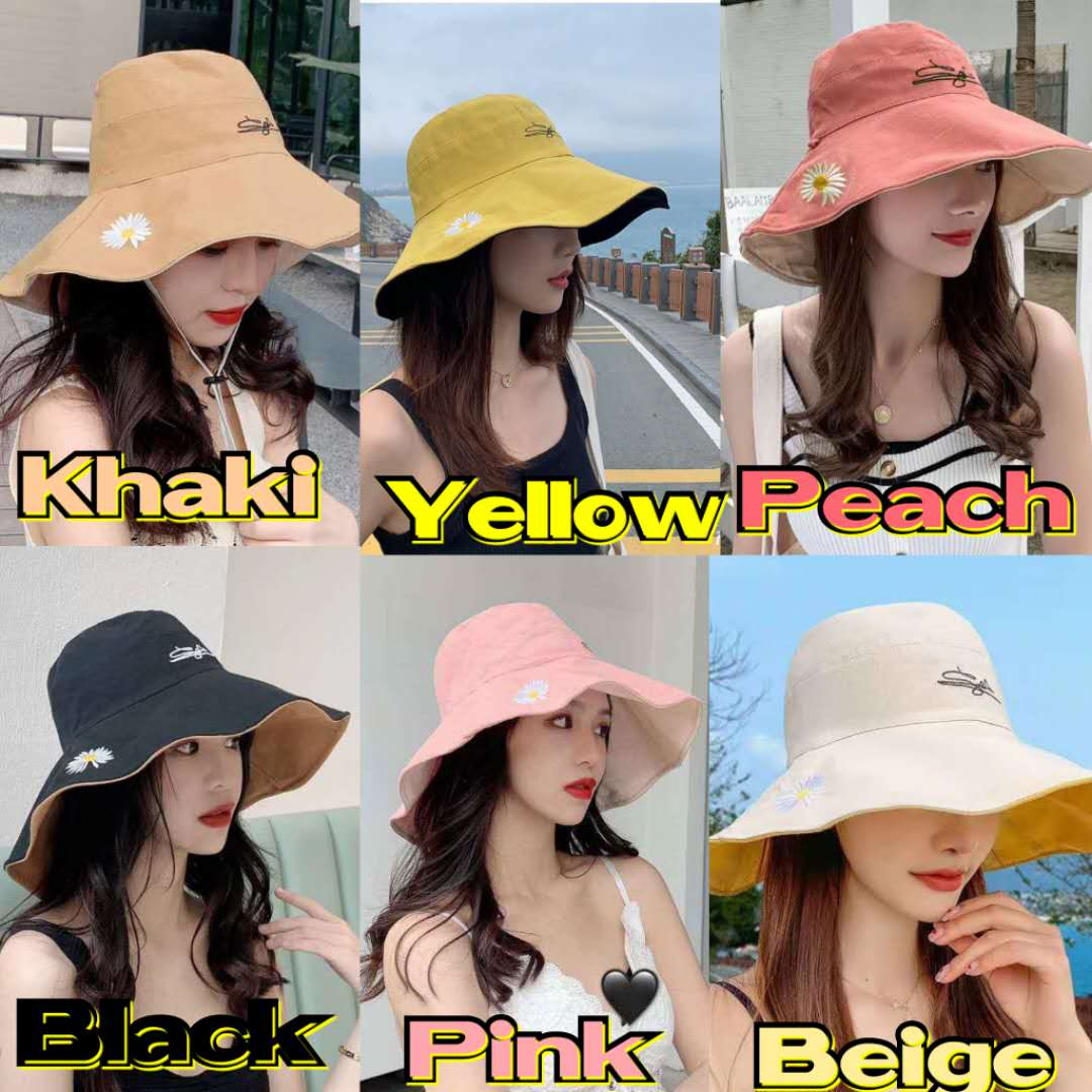 Women Big Waway Hat with DAISY Design | Shopee Philippines