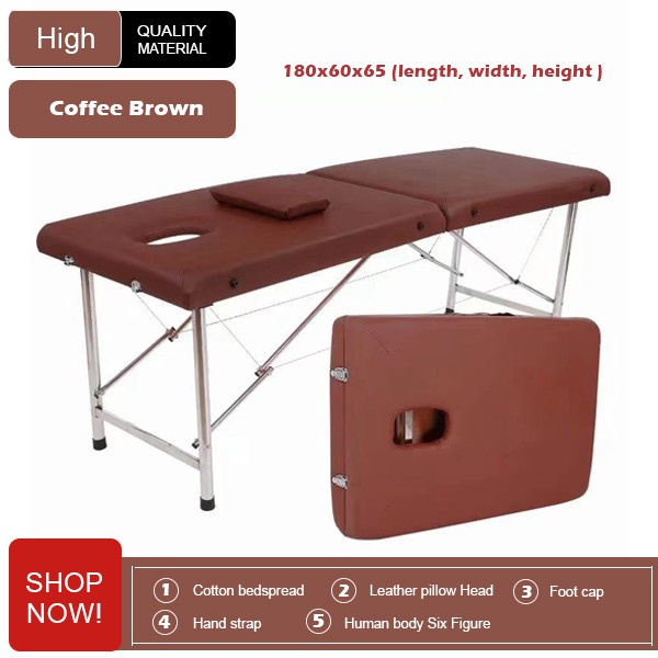 Foldable Sturdy Comfortable Beauty Bed Massage Bed Spa Facial Portable 8899
