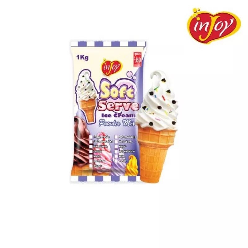 inJoy Vanilla Soft Serve Ice Cream Powder Mix 1kg | Shopee Philippines