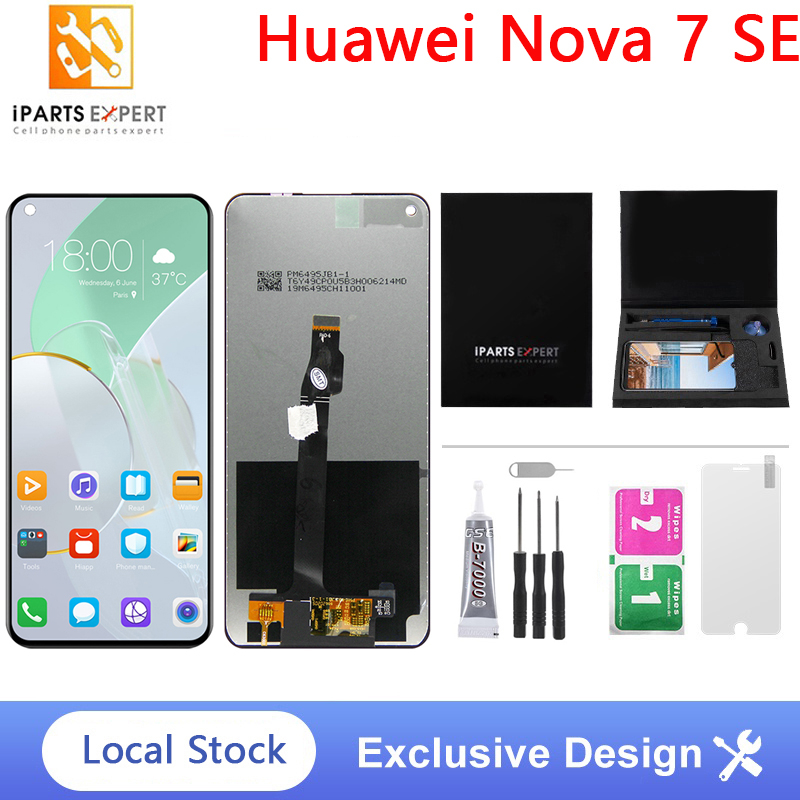 IPARTSEXPERT Original LCD For Huawei Nova 7 SE 7SE LCD CDY-NX9B CDY ...