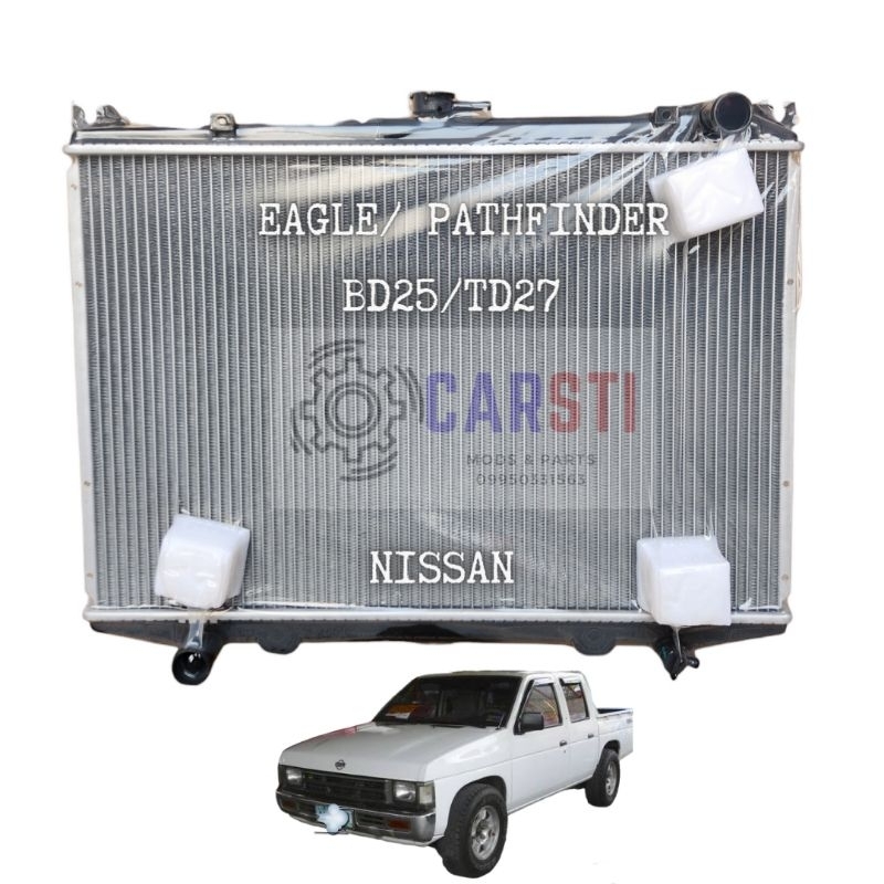 Radiator Eagle Terrano Pathfinder Nissan Td27 Bd25 Manual 26mm | Shopee ...