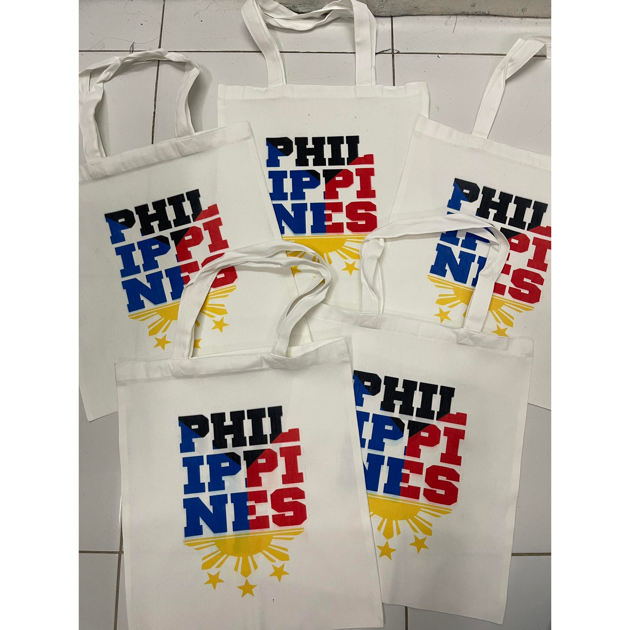 NEW Philippines Printed PH Tote Bag & String Bag - Pinoy Pilipinas ...