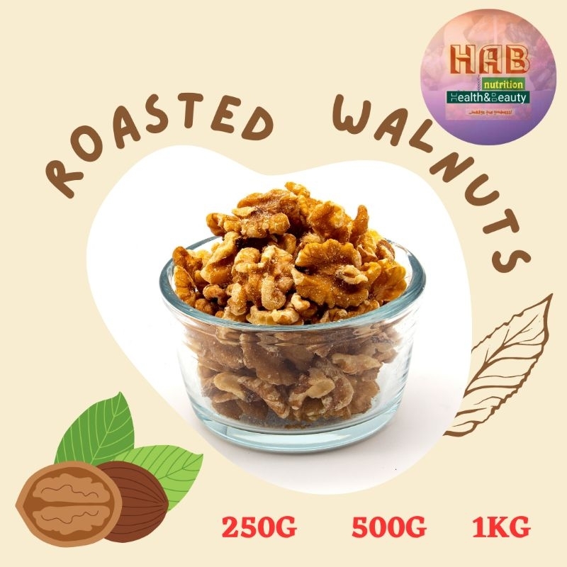 H A B'S ROASTED WALNUTS (CALIFORNIA) 250G 500G 1KG | Shopee Philippines