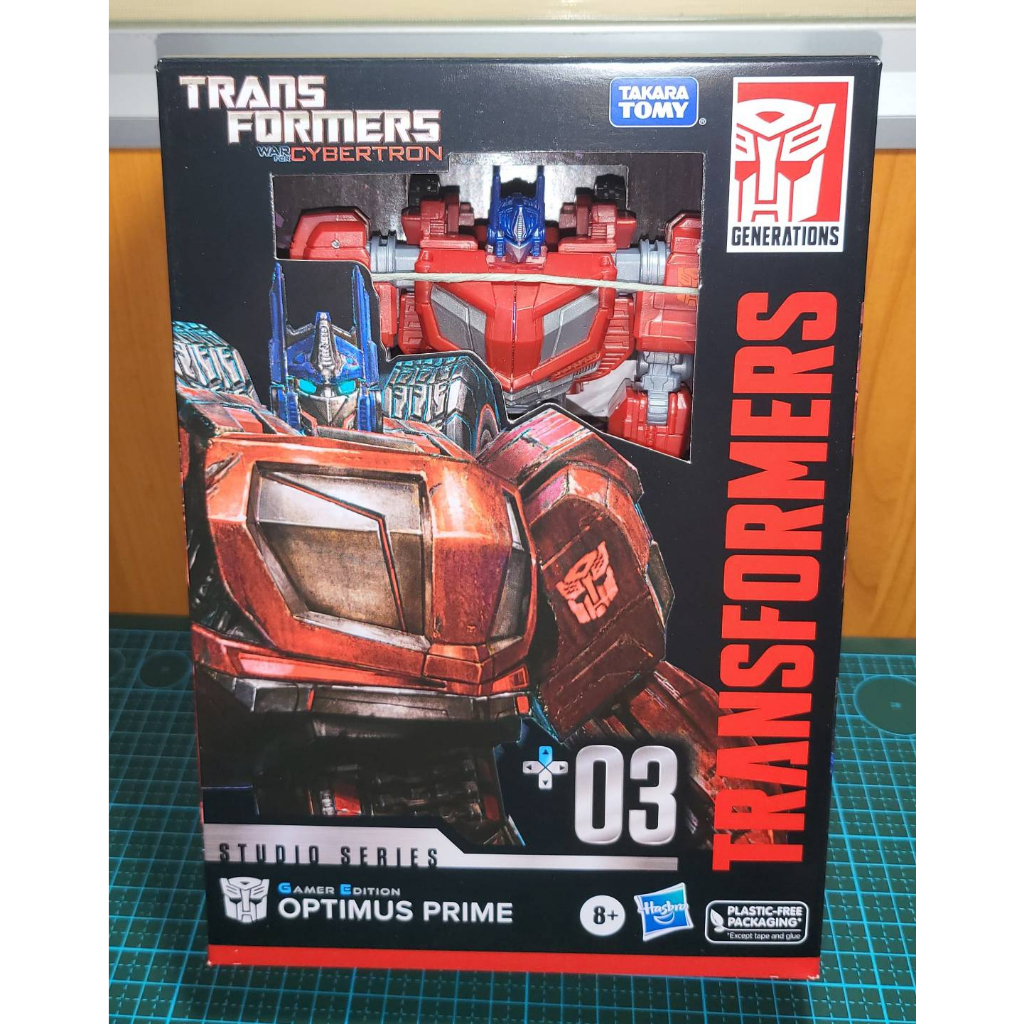 Transformers TF SS 03 Optimus Prime Studio Series Gamer Edition War for ...