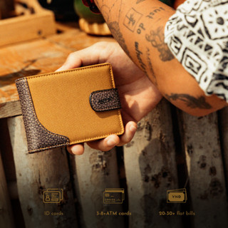 Reckless Thomas Wallet - Bifold Wallet - Water Repellent Polyester 900D ...