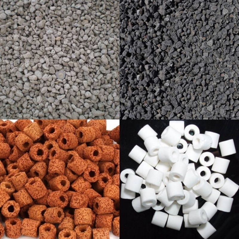 Pumice Stones/Lava Rocks/2in1/4in1/6in1 Aquarium Filter Media 500g in ...