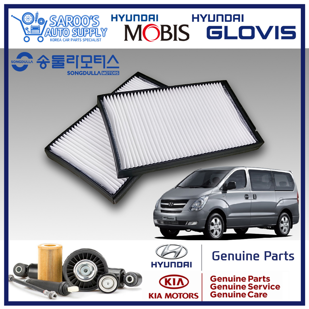 Aircon Filter / Cabin Filter For Hyundai Grand Starex , 2007-2019, Made ...