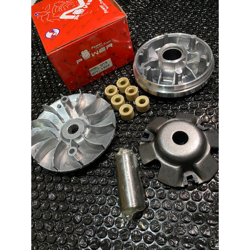 M.POWER PULLEY SET FOR GY6/ RUSI / SUPER 8 EASY RIDE | Shopee Philippines