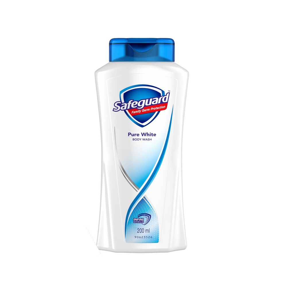 Safeguard Pure White Body Wash 200ML | Shopee Philippines