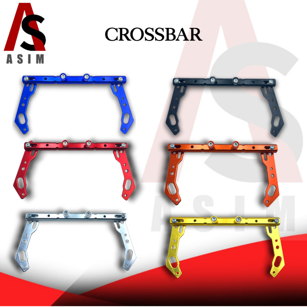 ASIM Motorcycle Universal Crossbar Bracket Multifunction Bracket Handle ...