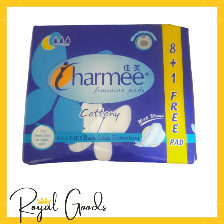 Charmee Napkin (No Wings, Wings, Night Use) | Shopee Philippines