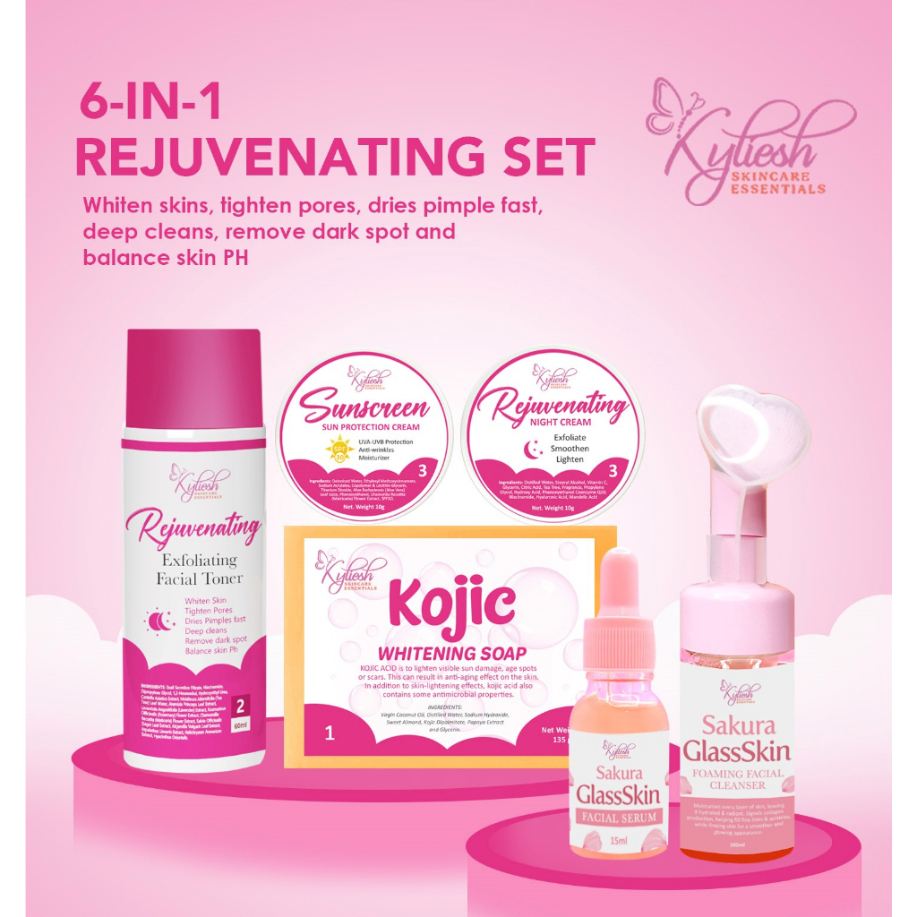 Rejuvenating Set Original 6in1 Exfoliating Set Reduces fine lines and ...