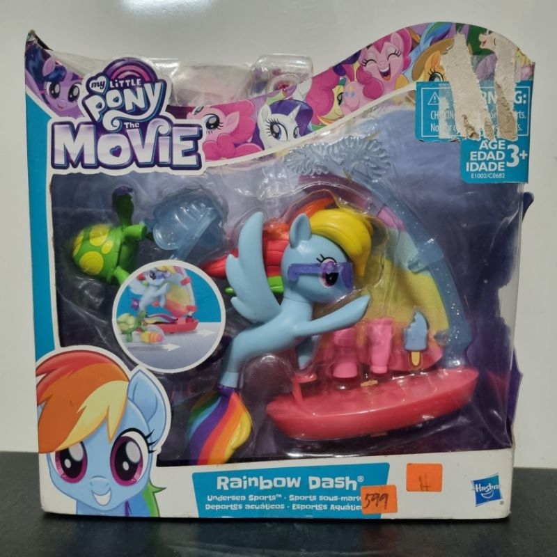 My Little Pony the Movie Rainbow Dash Undersea Sports | Shopee Philippines