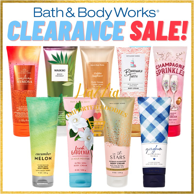 Bath & Body Works : Body Cream / Lotion : Fullsize 226g ( CLEARANCE ...