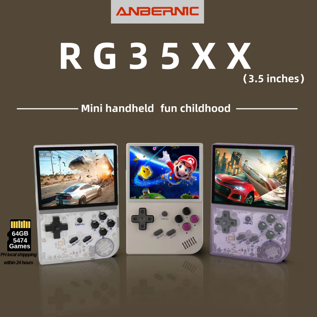 RG35XX PortableRetro Handheld Game Console IPS Screen Video Game ...