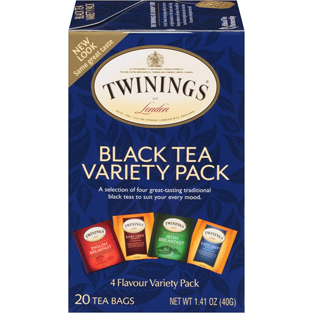Twinings Black Tea Variety Pack 20 Tea Bags | Shopee Philippines