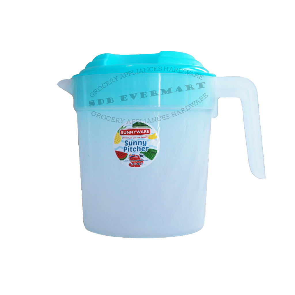 Sunnyware-Pitcher Deluxe Water Jug Storage-2.25liter-[9836]-Light Blue ...