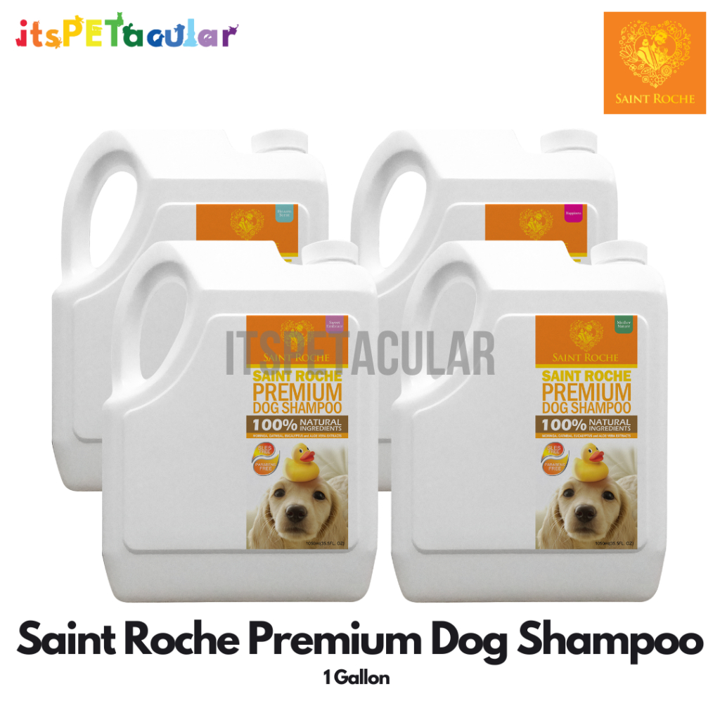 SAINT ROCHE Premium Organic Dog Shampoo 1 Gal | Shopee Philippines