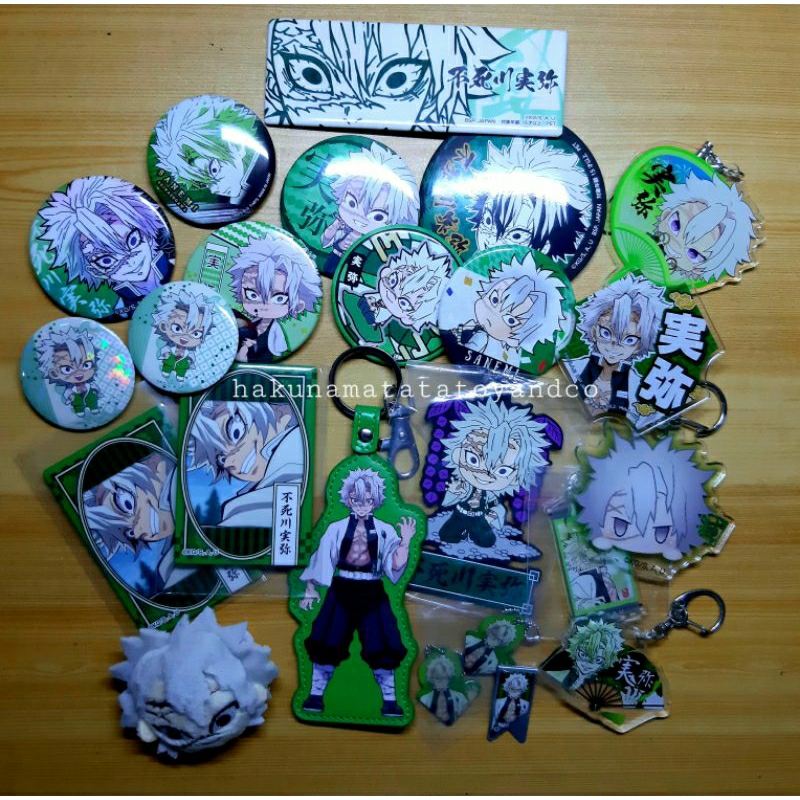 Demon Slayer Sanemi keychains and merchs | Shopee Philippines