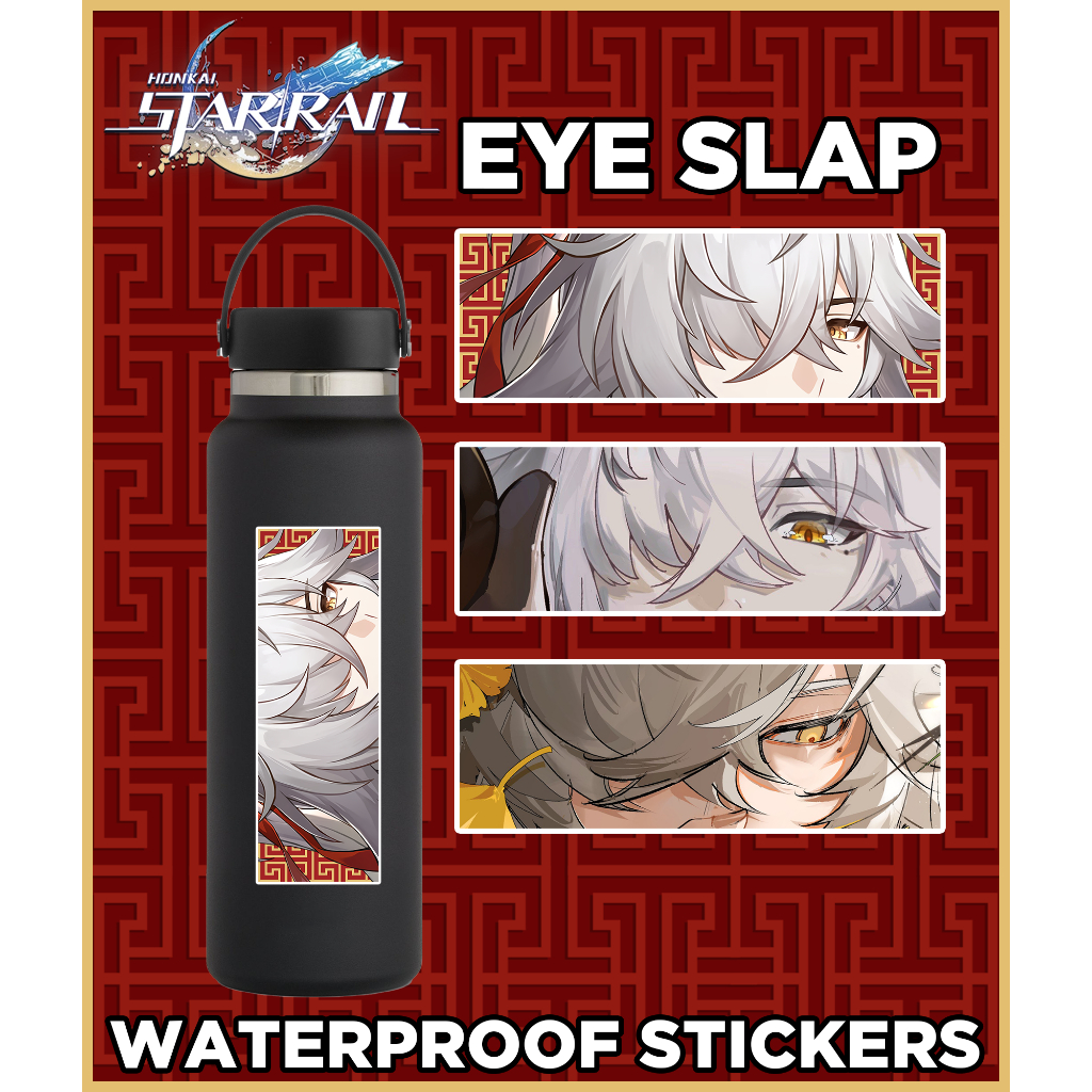 Honkai: Star Rail JING YUAN [ EYE SLAP & POTRAIT CARD STICKER ...