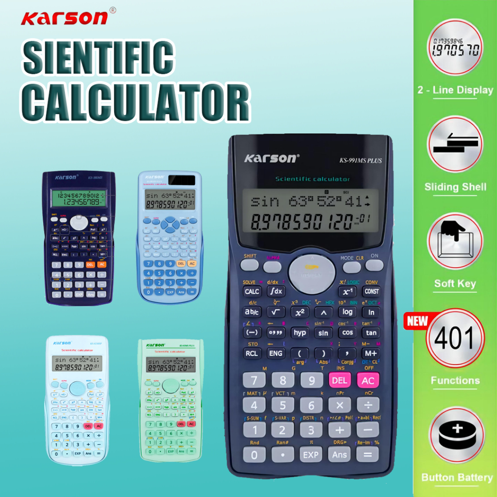Student Scientific Calculator with Graphic Function Big Display School ...