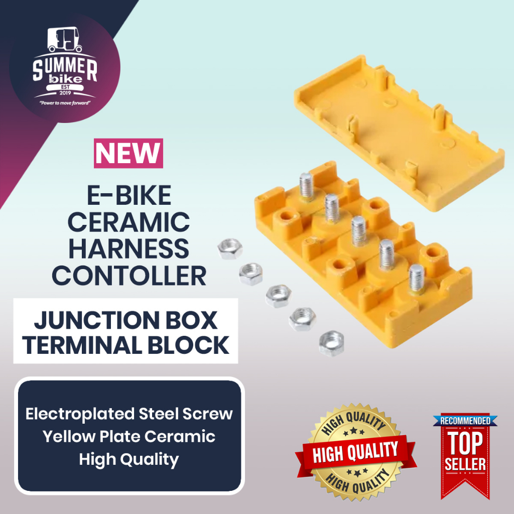 Ebike Ceramic Harness Controller Wiring JUNCTION BOX / TERMINAL BLOCK ...