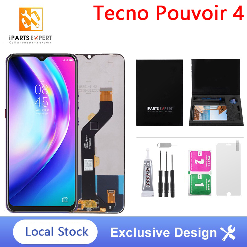 IPARTSEXPERT Original LCD For Tecno Pouvoir 4 LC7 LCD Tecno Pouvoir 4 ...