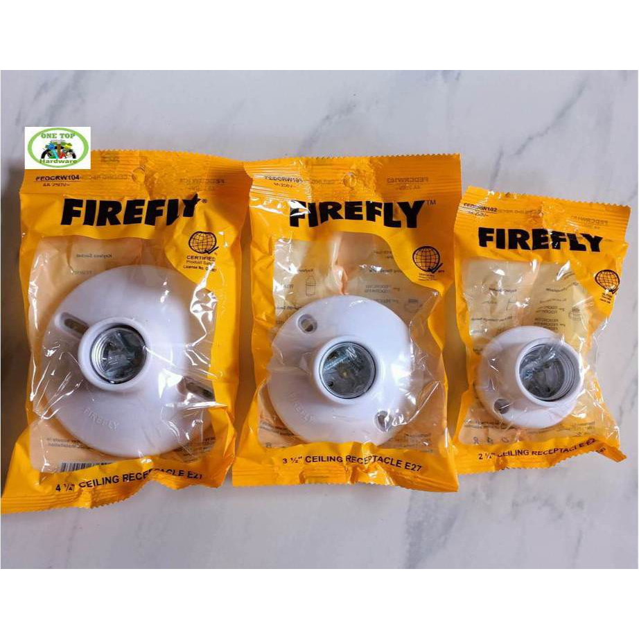 FIREFLY Ceiling Receptacle 250V | Shopee Philippines