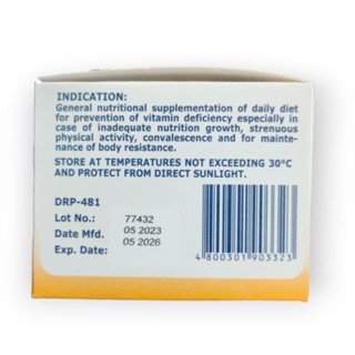 Multilem Multivitamins 100 Capsules | Shopee Philippines