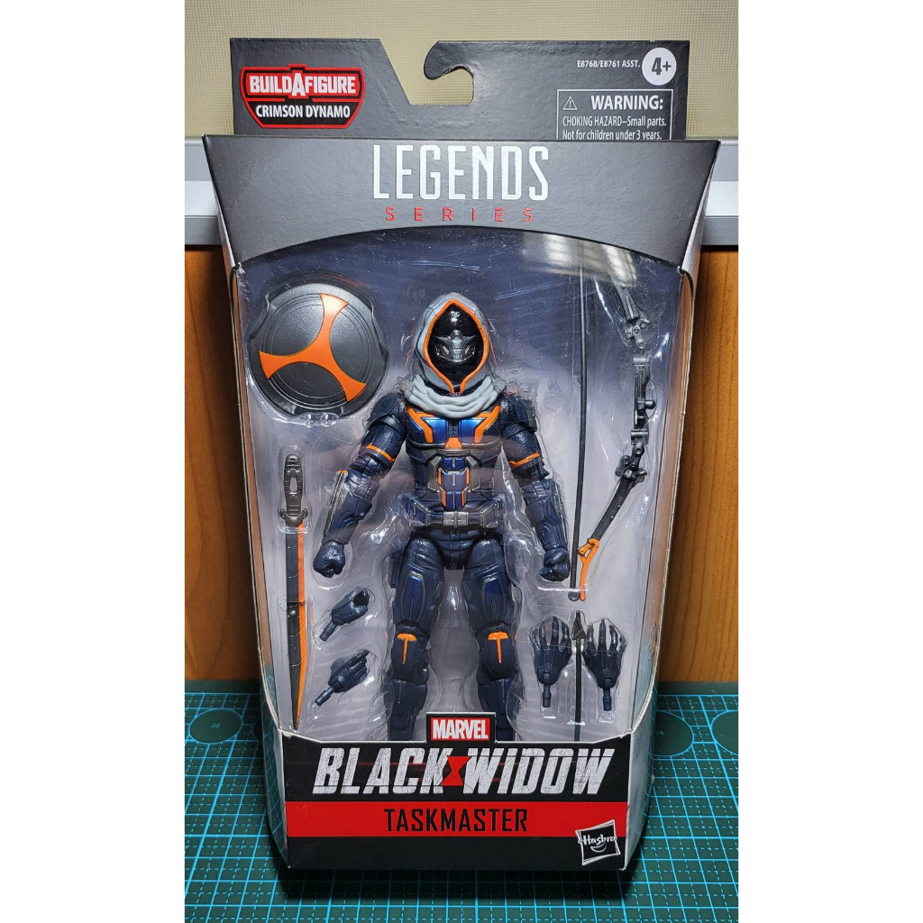 Marvel Legends 6" Taskmaster Black Widow Crimson Dynamo Wave BAF Task ...