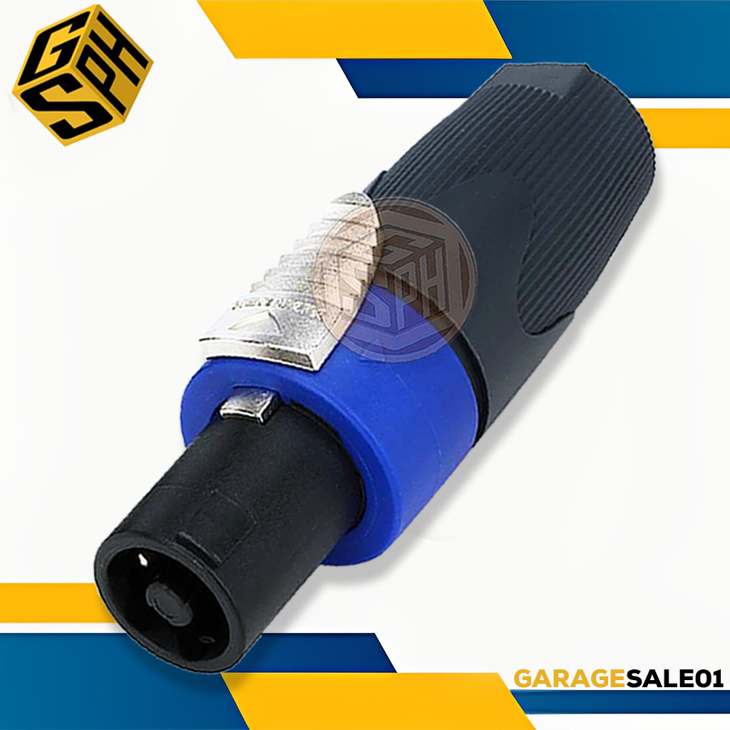 ⭐ Neutrik SpeakON Male Plug With SpeakON Female Jack Metal Round (SET) ⭐ | Shopee Philippines