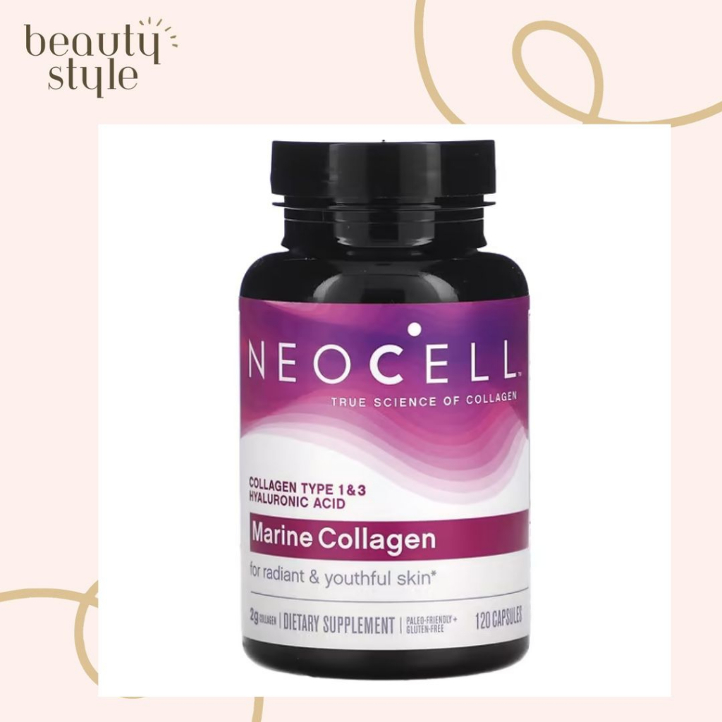 Beauty Style | NeoCell, Marine Collagen, 120 Capsules | Shopee Philippines