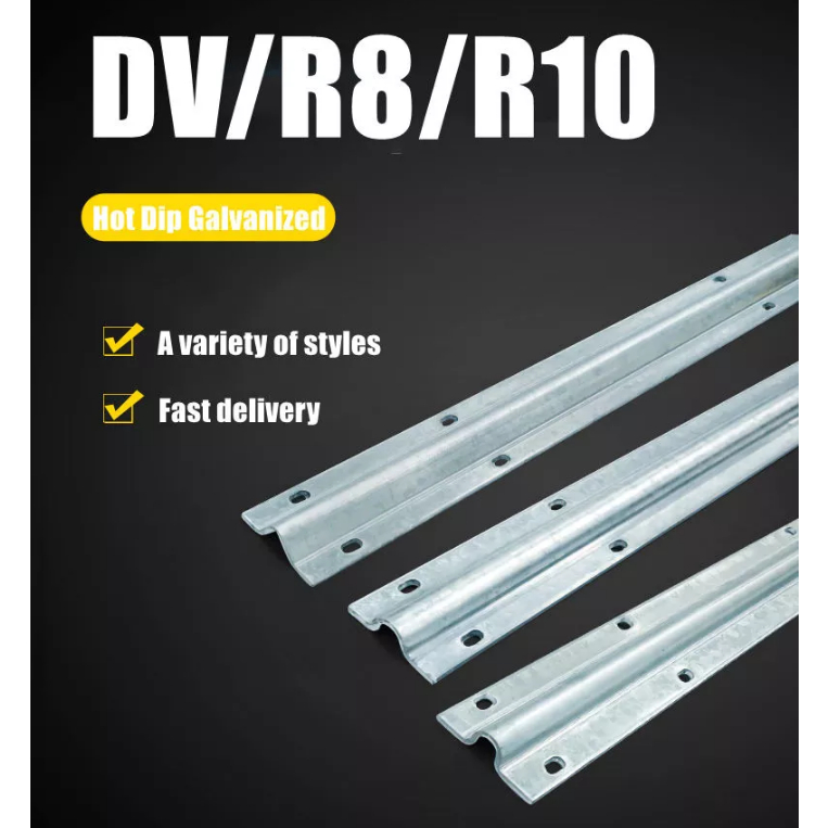【COD】1pc Bolt Down Galvanized Ground Track, U or V Sliding Gate Bottom ...