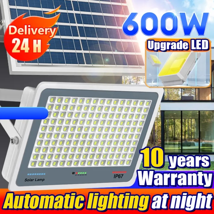 LED Flood Solar Light 300W Outdoor Street Lamp Waterproof IP67 With ...