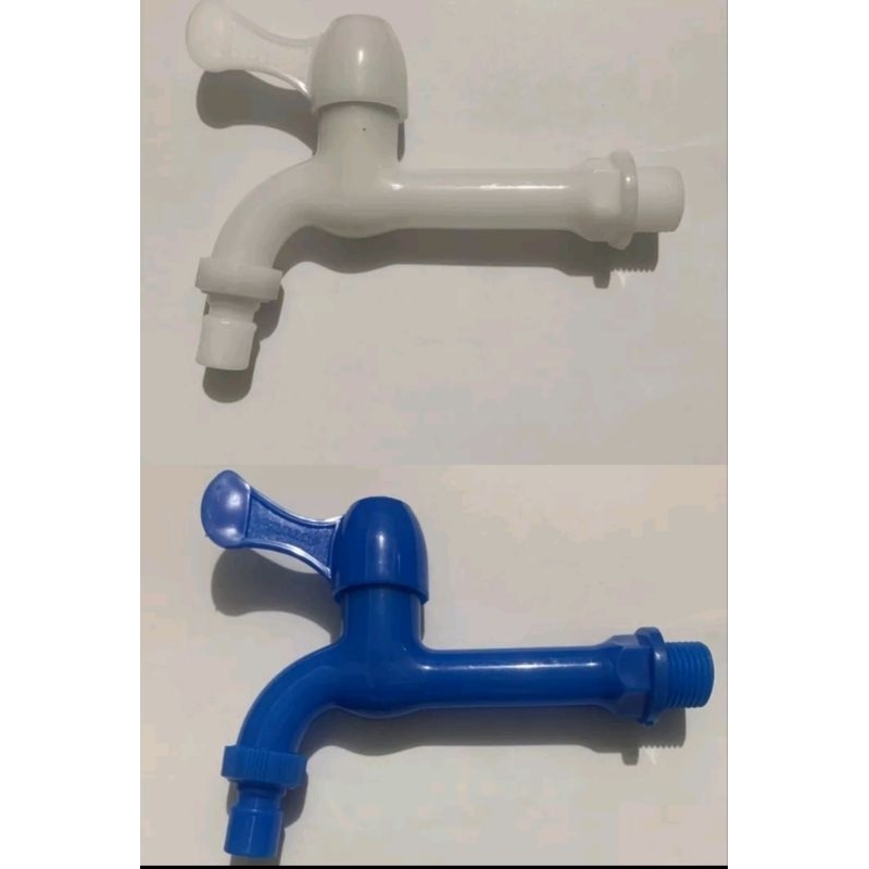 Esperto Pvc Faucet (Long) 1/2 blue/white. | Shopee Philippines
