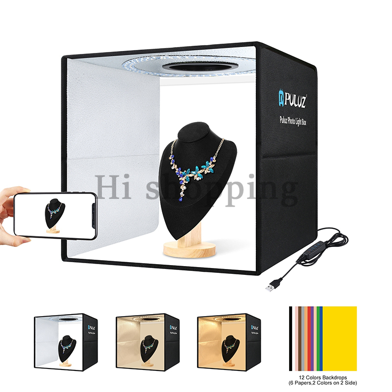 【COD】Folding LED Portable Light Box Photo Studio Light Box Shooting ...