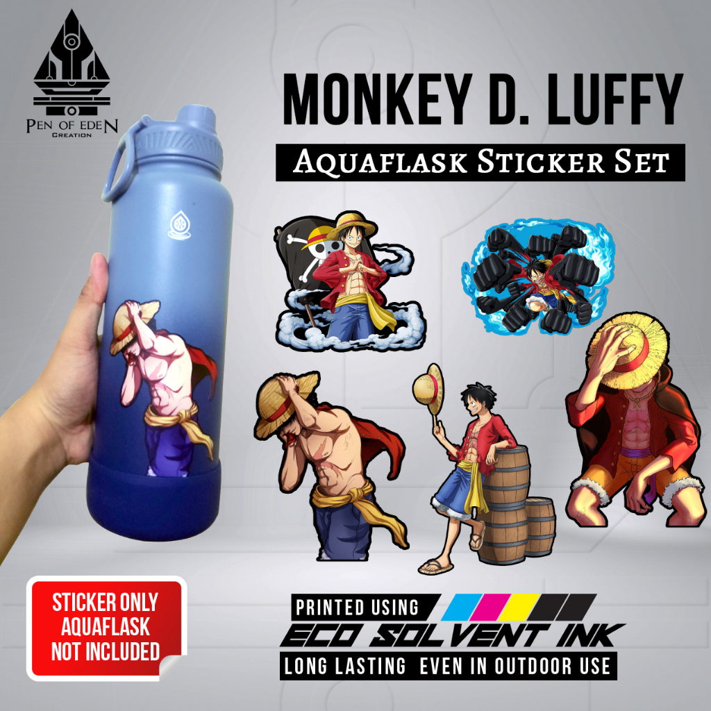 Straw Hat Luffy Premium Cut Out Sticker | Shopee Philippines