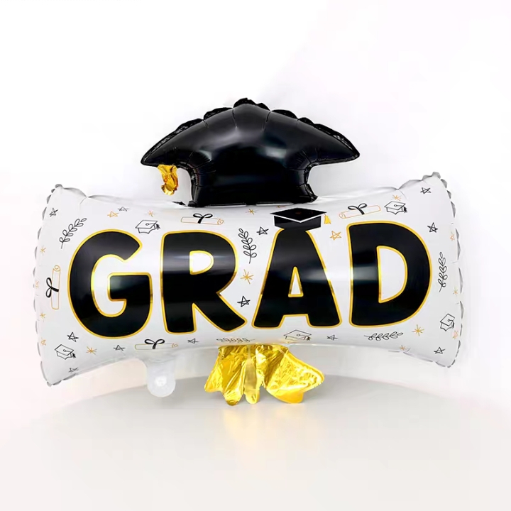 25 inch Graduation theme Graduation Hat Diploma Congrats Grad party ...