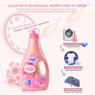 BigHi Liquid Laundry Detergent 2Kg All In One Laundry Detergent Fabric Softener Scent Booster ...