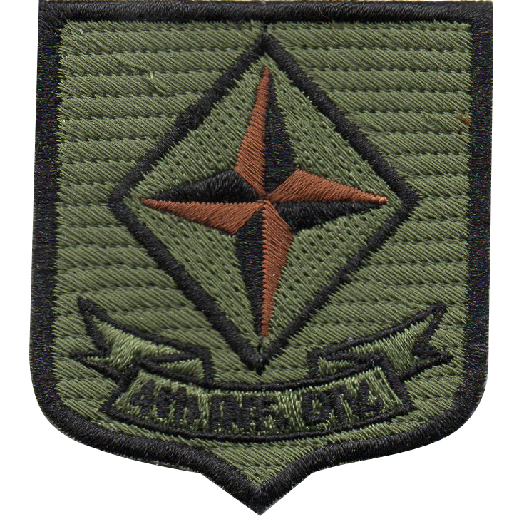 DIFFERENT DIVISION LOGO PATCHES WITH VELCRO (3ID, 4ID, 5ID, 6ID, 7ID ...