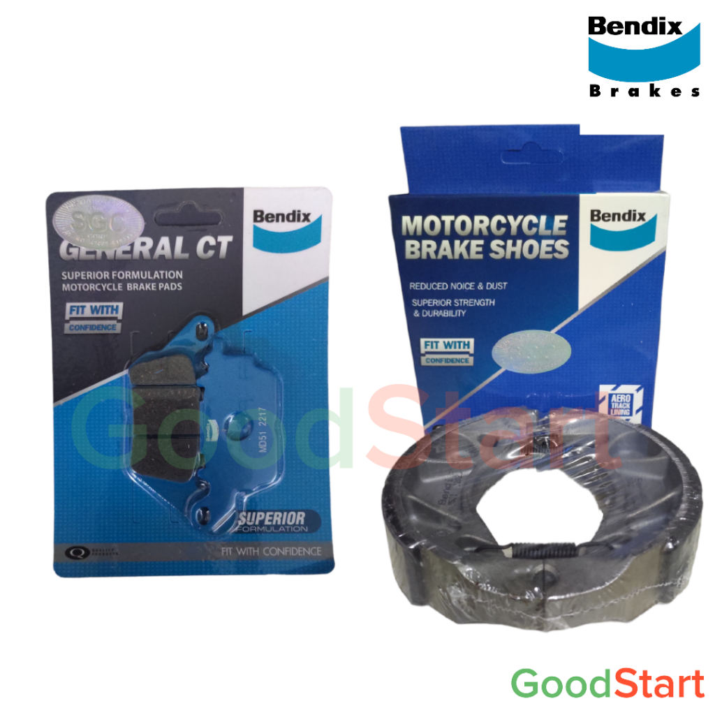 YAMAHA AEROX V1 V2 Brake Pads & Shoe BENDIX | Shopee Philippines