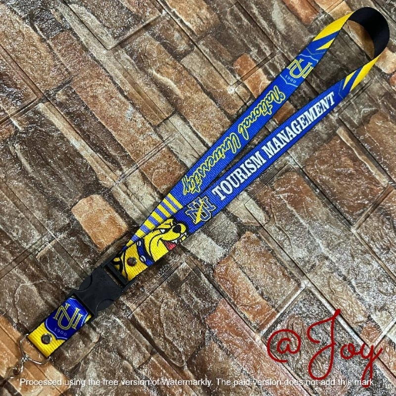 NU TOURISM MANAGEMENT ID LACE LANYARD | Shopee Philippines