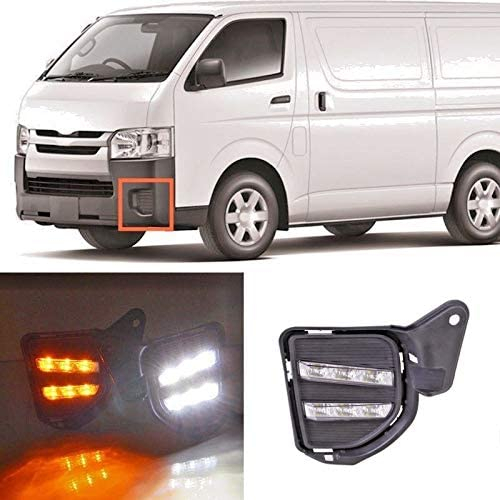 Hiace Fog Light Day Light Daylight DRL High Power Foglamp Foglight for ...