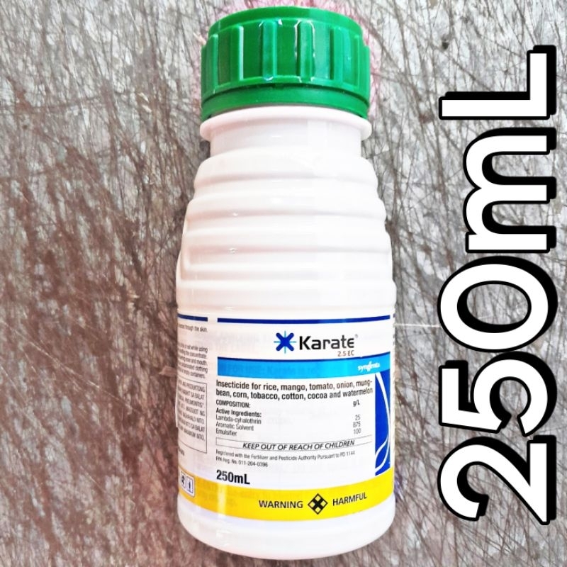 KARATE 2.5 EC (250mL) LAMBDA-CYHALOTHRIN INSECTICIDE by SYNGENTA | Shopee Philippines