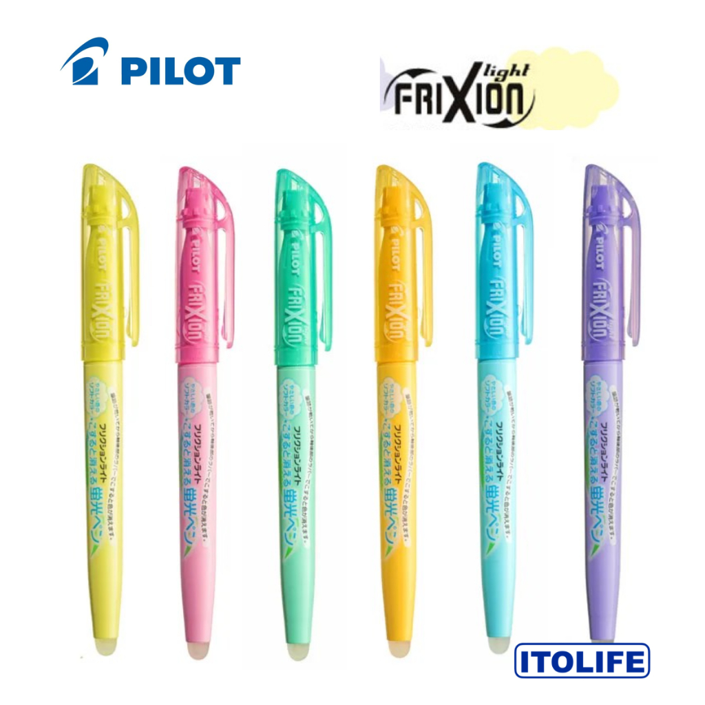 Pilot Frixion Light Soft Color Erasable Highlighter- 1pc | Shopee ...