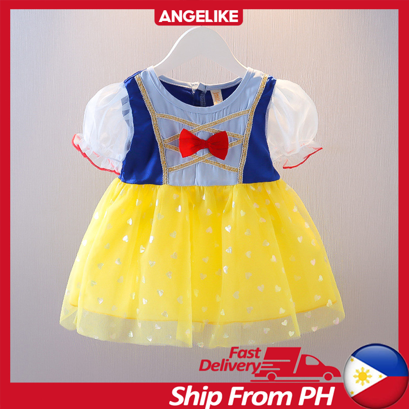 Snow White Dress For Baby Girl Birthday Party Wedding Flower Girl Dress ...