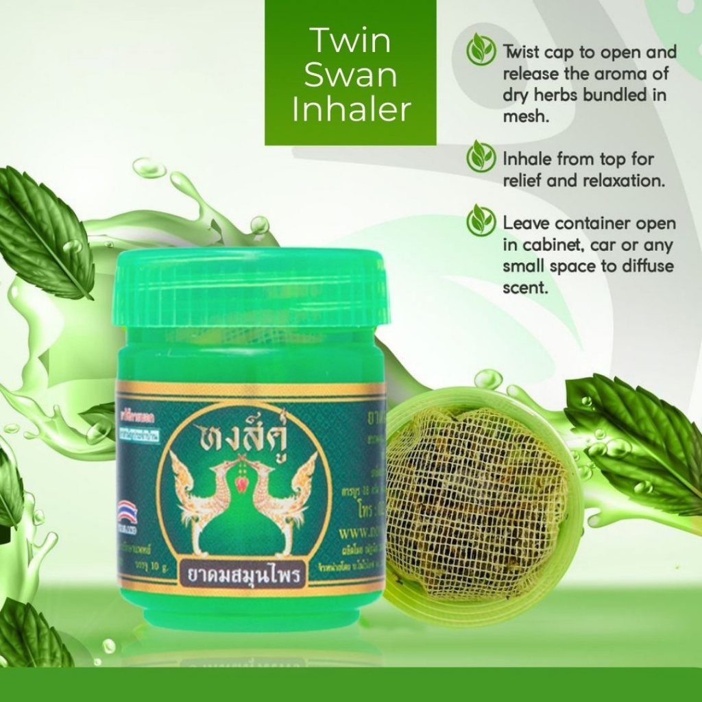 HONG THAI Herbal Inhaler (AUTHENTIC FROM THAILAND) | Shopee Philippines